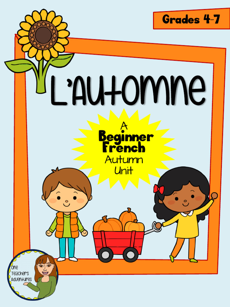 French Autumn Vocabulary Activities | PDF