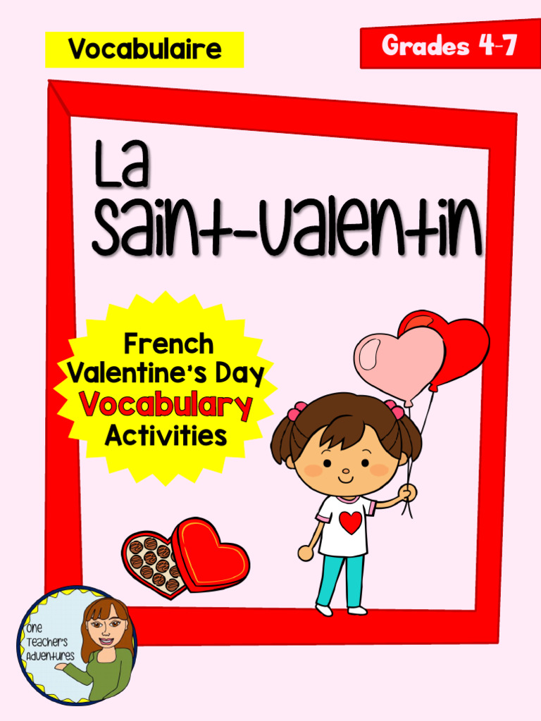 Valentine’s Day French Vocabulary Guide | PDF | Valentine's Day