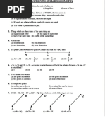 Class 9 Worksheet Ch5-Intro To Euclids Geometry | PDF