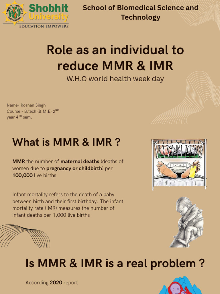 What is MMR & IMR What is the Role as an Individual to Reduce MMR and ...