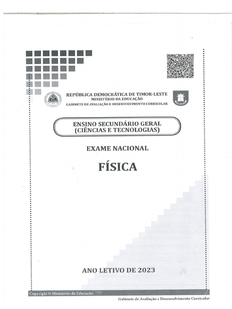 Fizika Ezame Nasional PDF | PDF