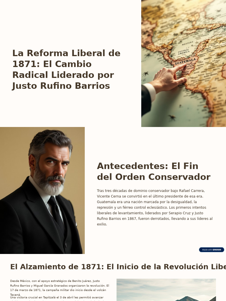 Reforma Liberal de 1871 en Guatemala | PDF | Guatemala