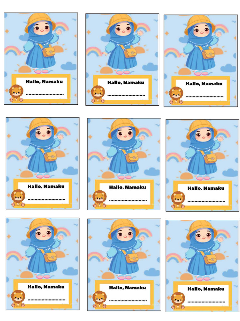 Name Tag | PDF