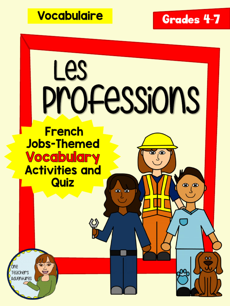 Vocabulaire des Professions en Français | PDF | Business | Soins de santé