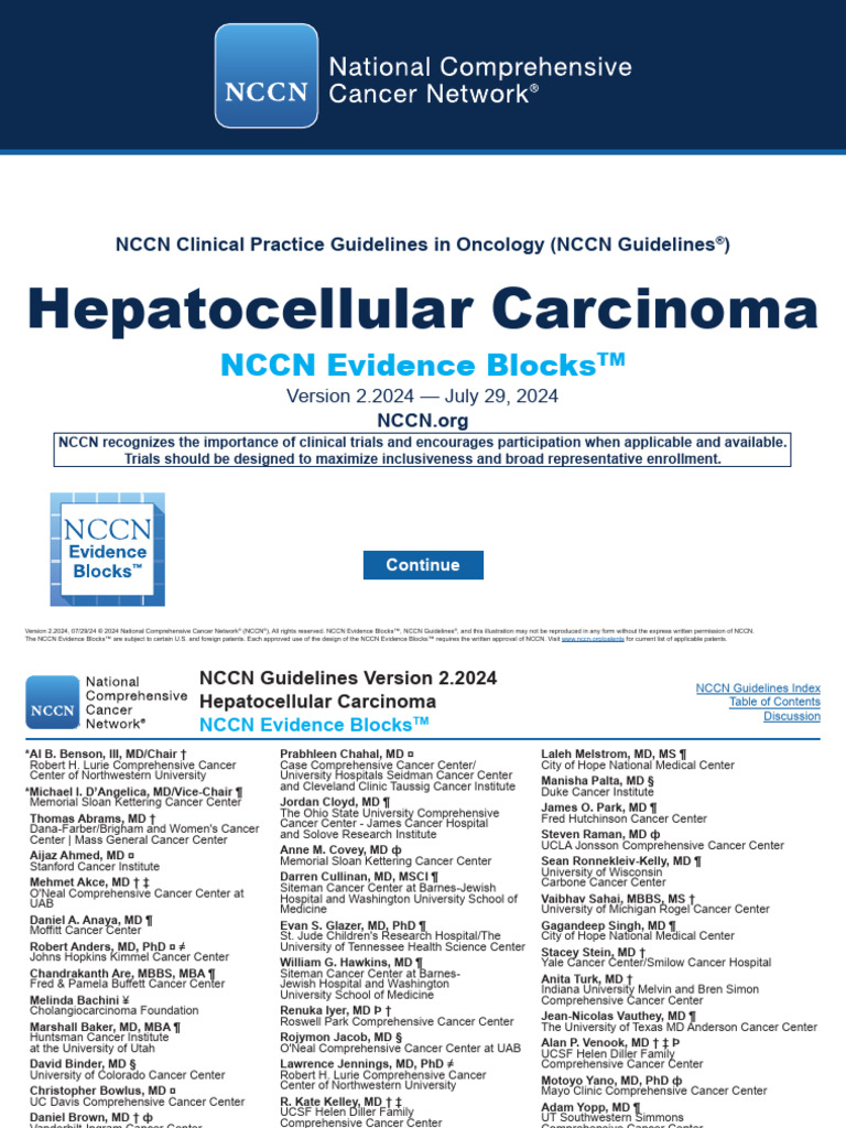 HCC Blocks | PDF | Hepatitis | Hepatitis B