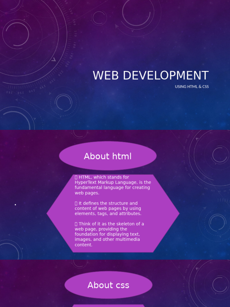 Web Development 1 (Autosaved) | PDF | Html Element | Html