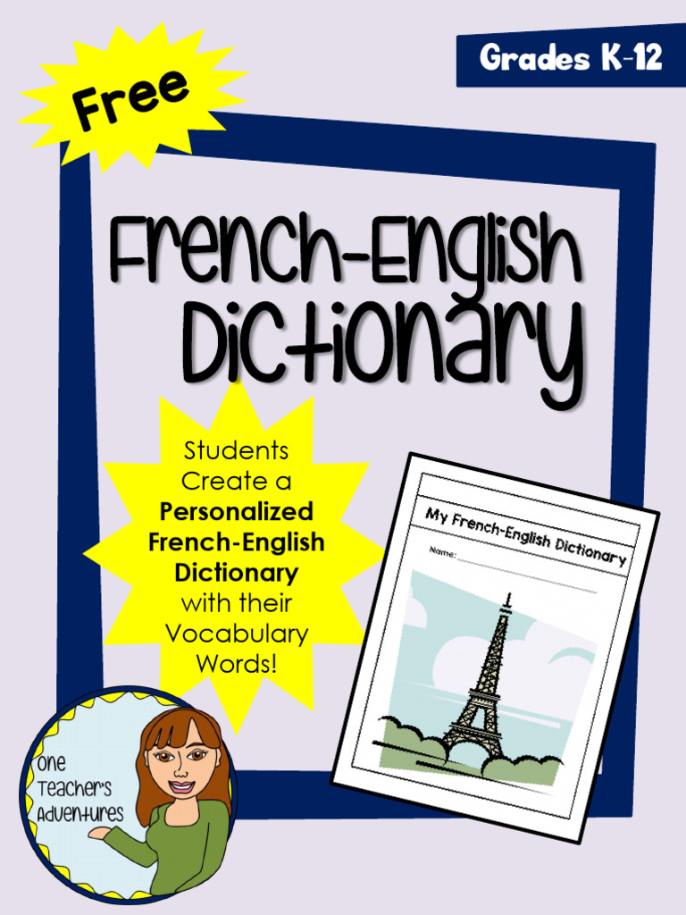 46 - Free - Create A Personalized French-English Dictionary With ...