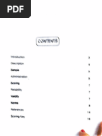 Self Concept Questionnaire | PDF