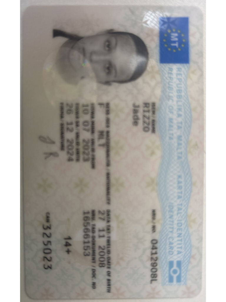 Front Id Card | PDF