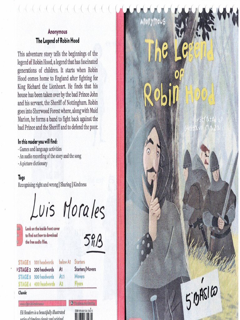 The Legend of Robin Hood 1 | PDF