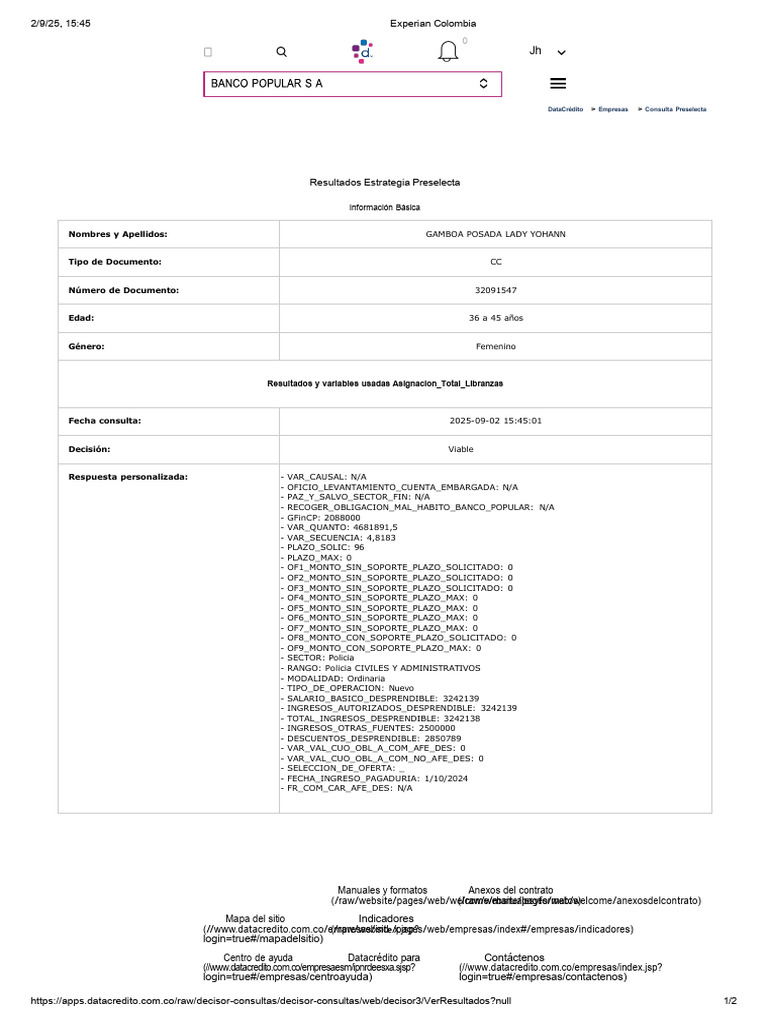 Experian Colombia | PDF | Tecnologías de la información | Ciencias de ...