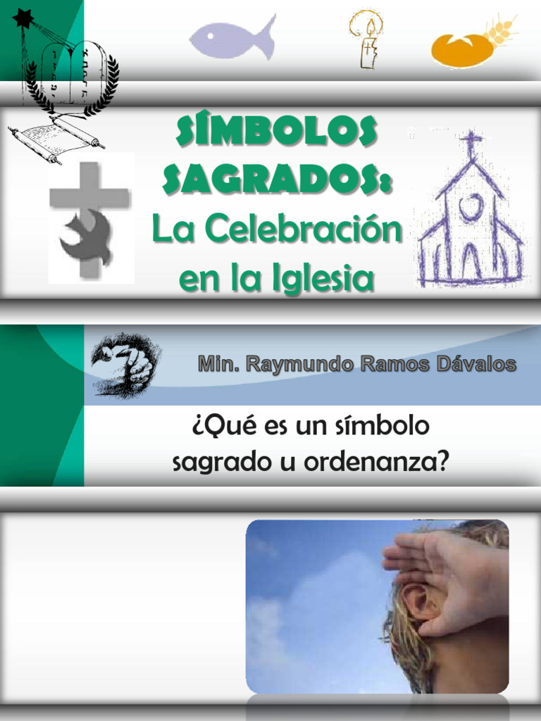 Símbolos Sagrados | PDF | eucaristía | Oración