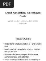 Annotating A Text - Reading and Study Strategies | PDF | Annotation ...