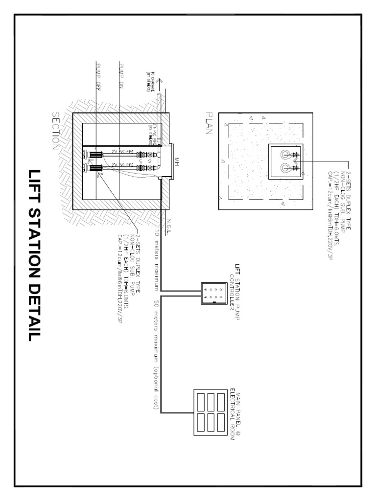 Lift Station Detail | PDF