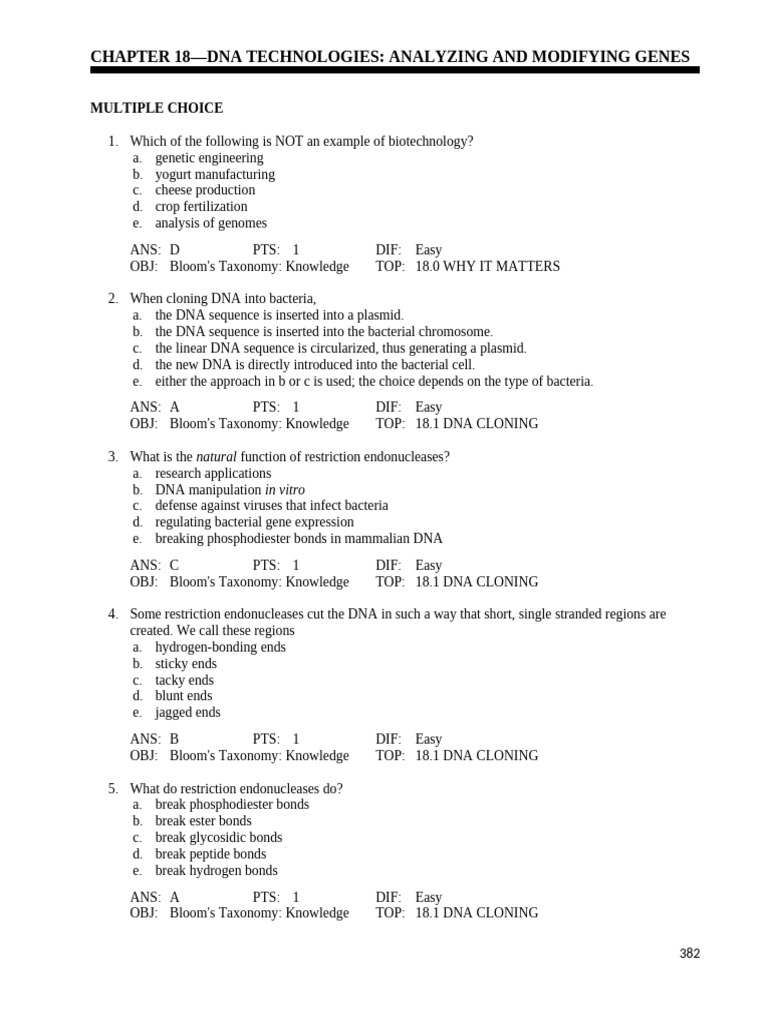 Russell3e TB Ch18 Final | PDF | Molecular Cloning | Polymerase Chain Reaction