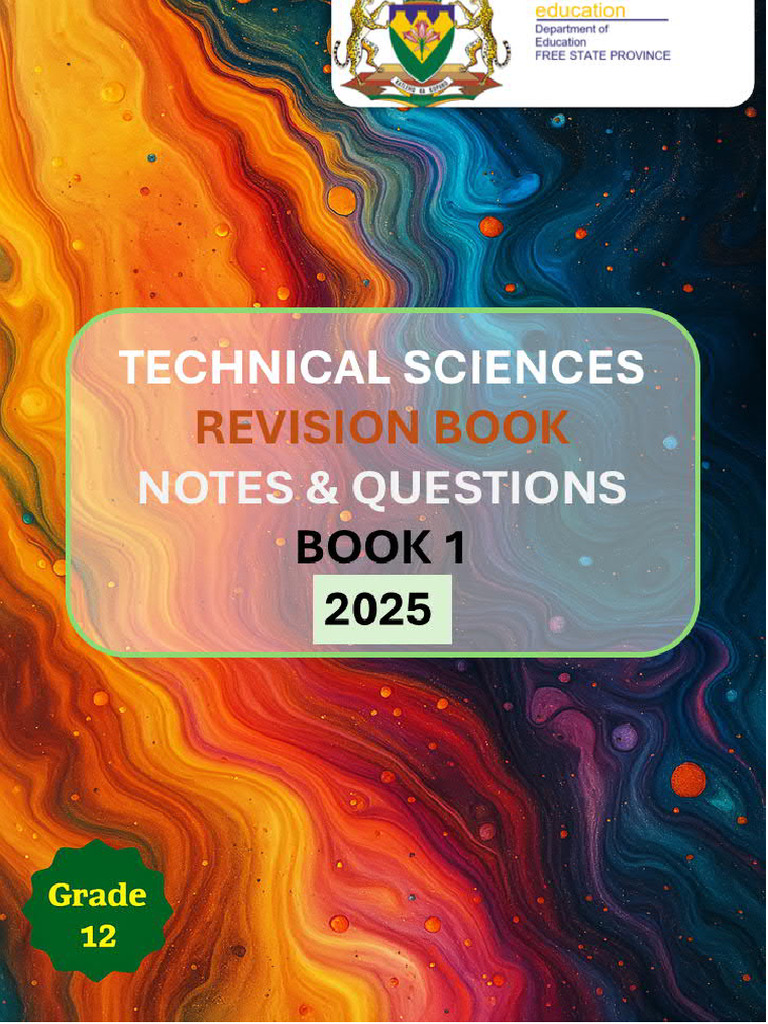 Grade 12 Technical Sciences Guide | PDF | Force | Newton's Laws Of Motion