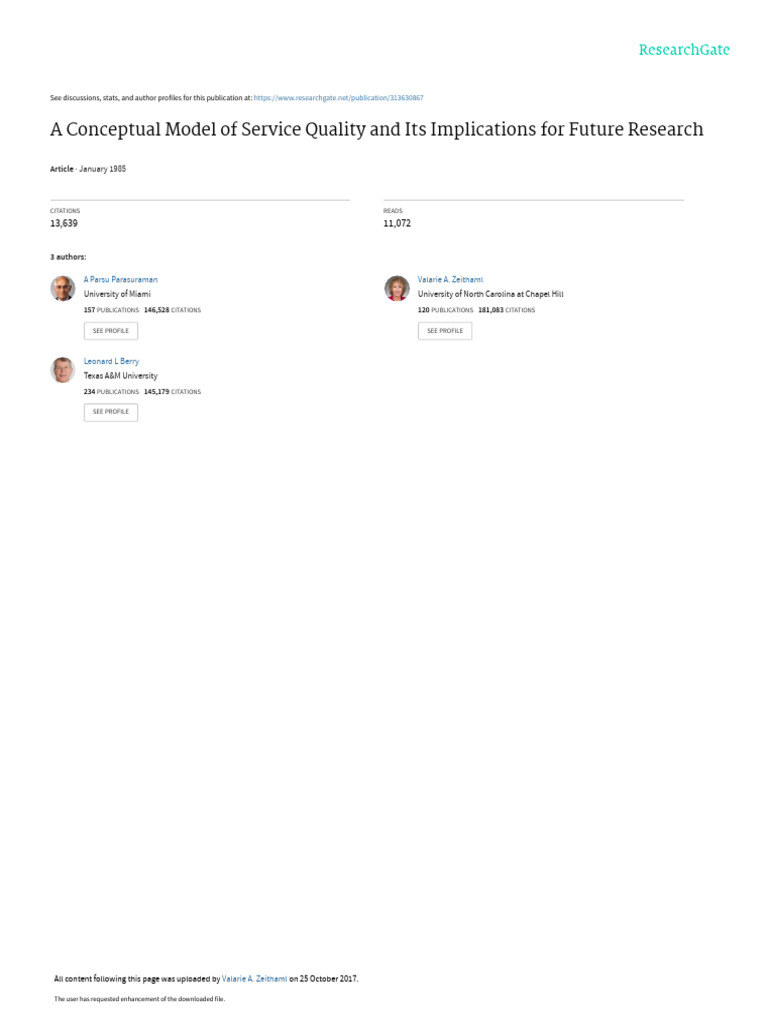Zeit Ham L 85 Conceptual Model | PDF