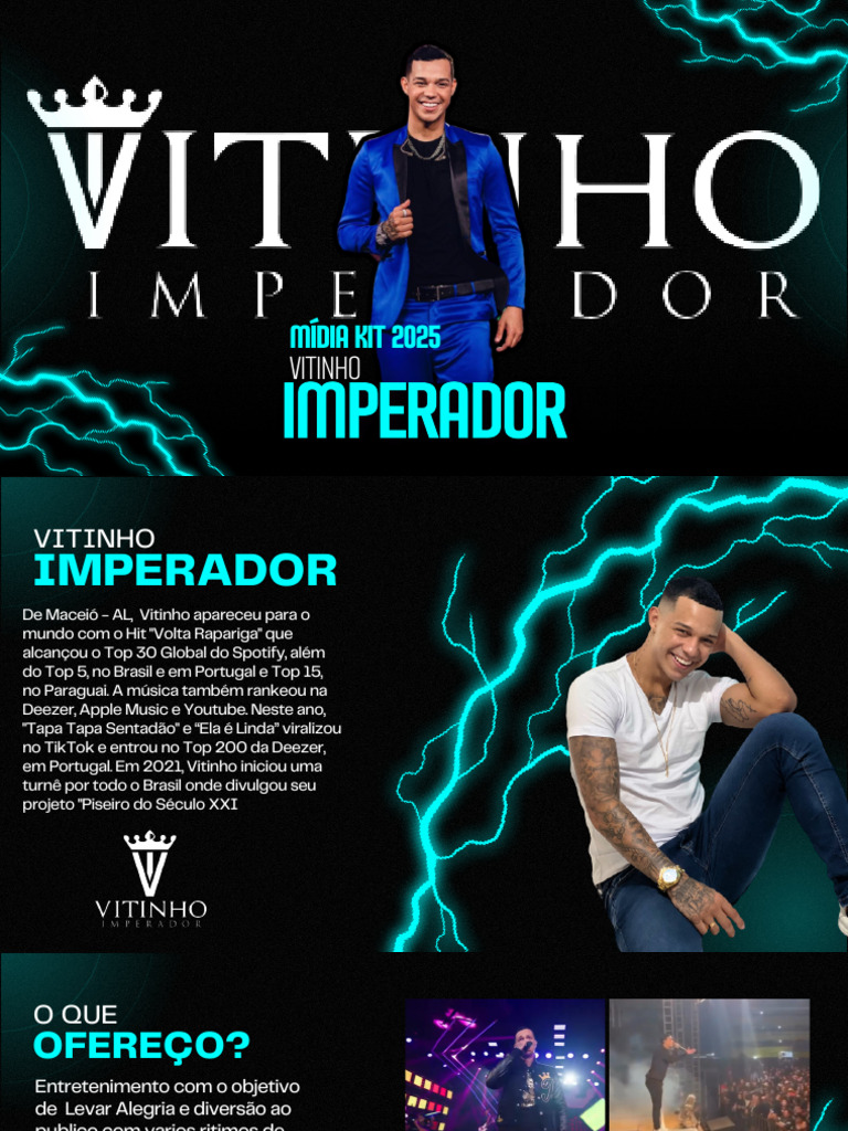 Vitinho Imperador Presskit | PDF