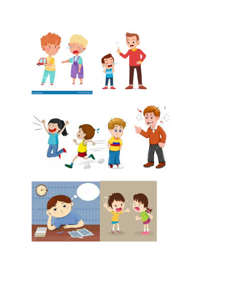 Situaciones Niños Control Inhibitorio | PDF