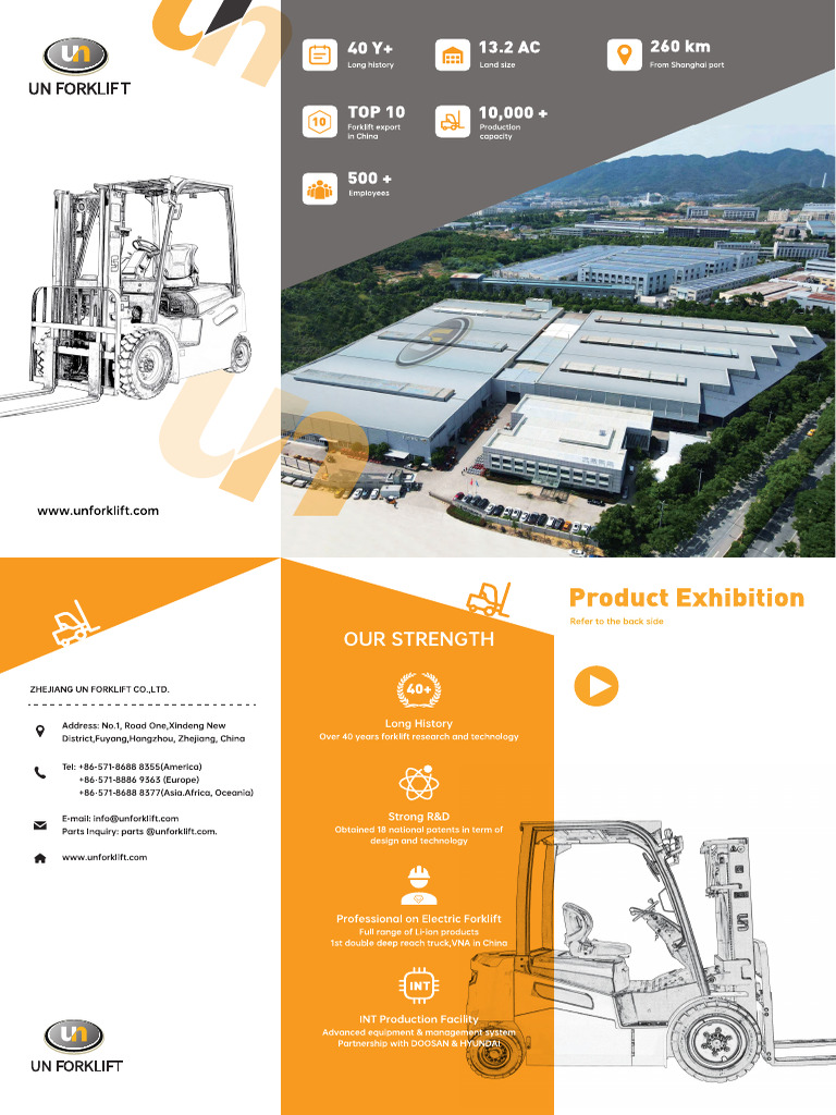 The UN Forklift Brochure 20250411 | PDF
