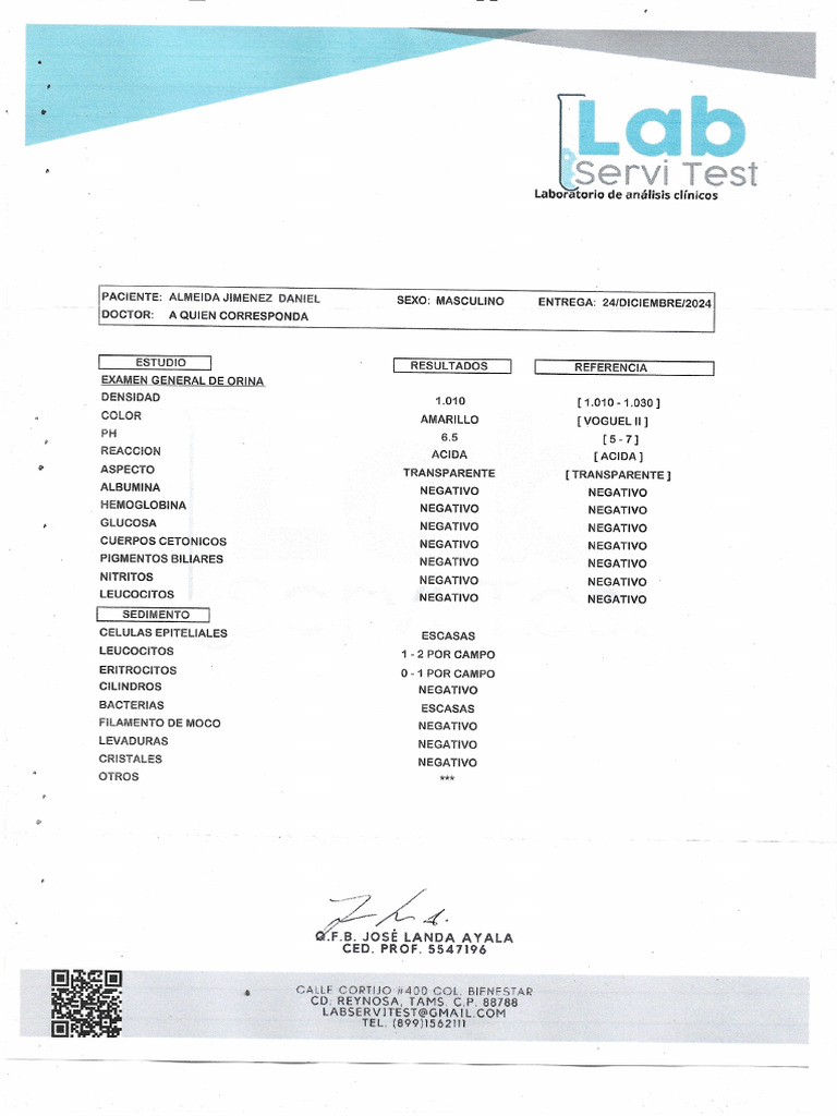 Lab Test | PDF