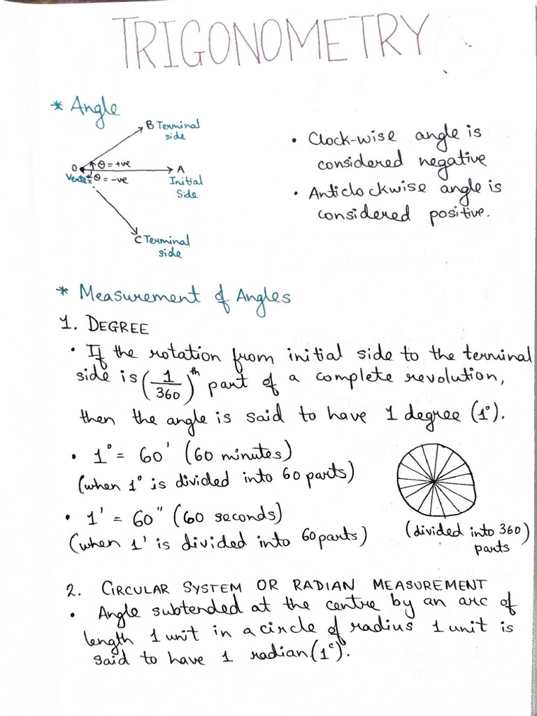 Trigonometry | PDF