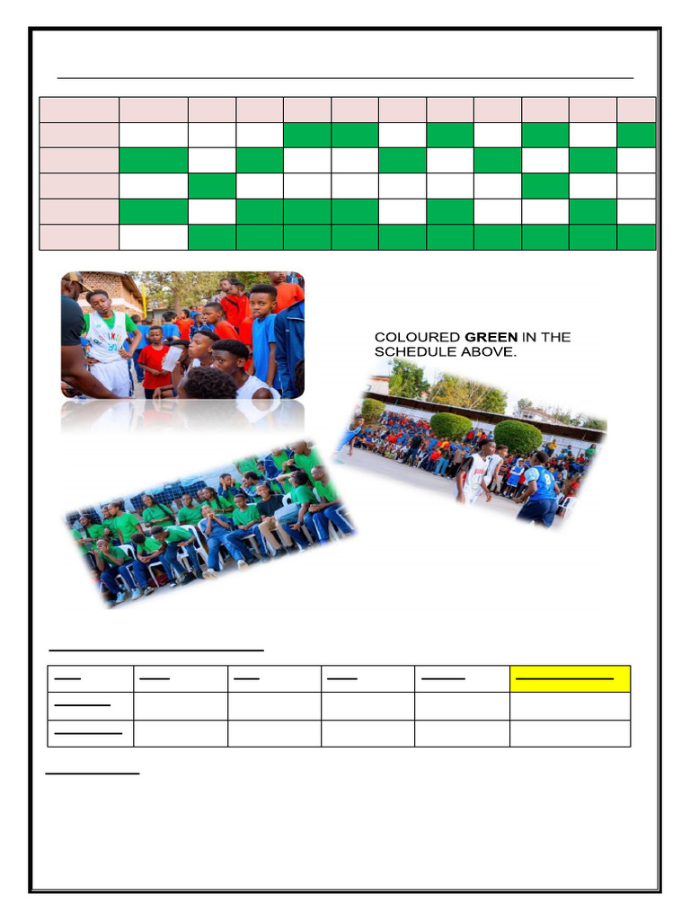 Bais+Sportswear+Schedule+2025 2026 | PDF