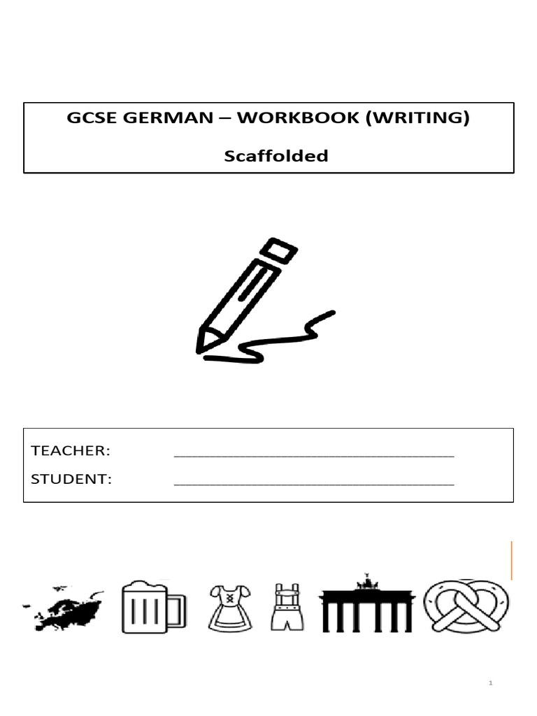 Workbook - Scaffolded - Writing Structured Practice | PDF