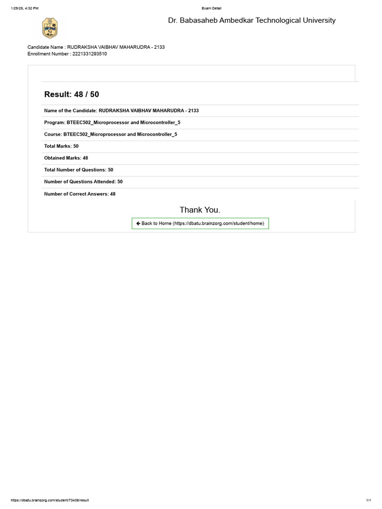 Microprocessor and Microcontroller | PDF