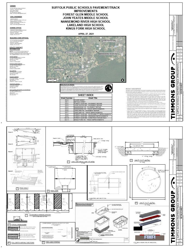 Suffolk Schools Track Improvements | PDF | Road Surface | Road ...