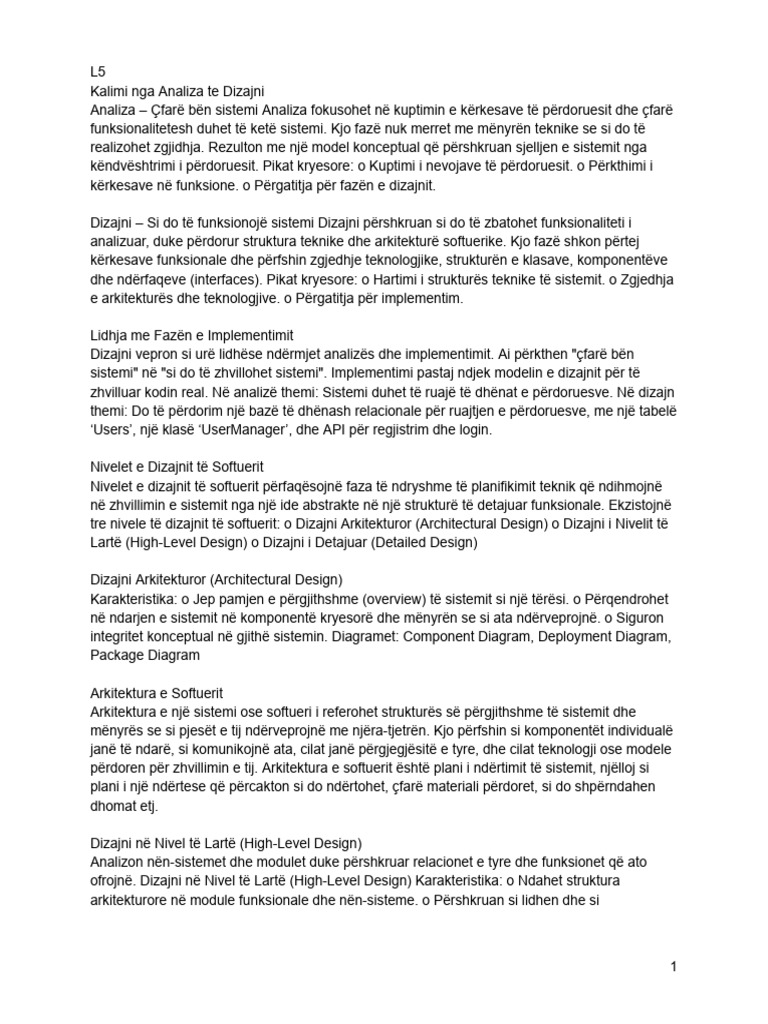 Inxhinieri Softueri l5 | PDF