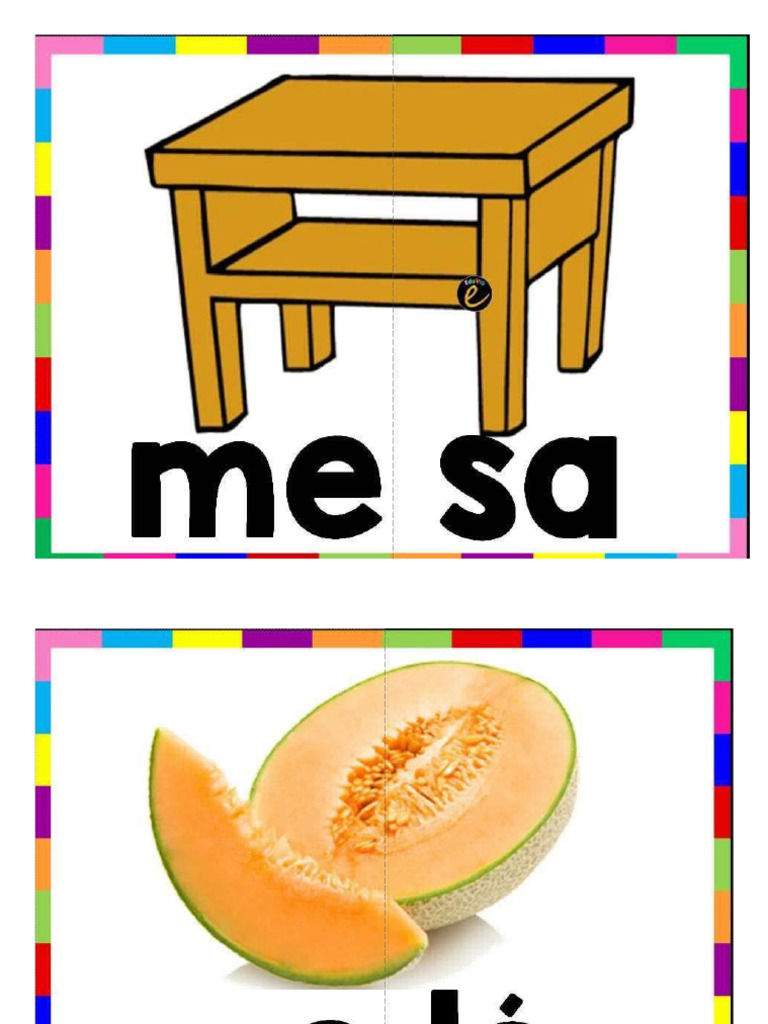 Memorama de Palabras | PDF