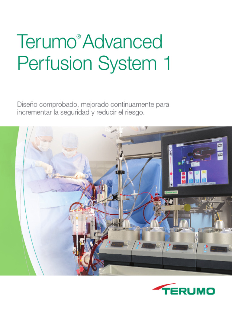 Terumo Advanced Perfusion System 1 | PDF | Bomba | Monitor de computadora