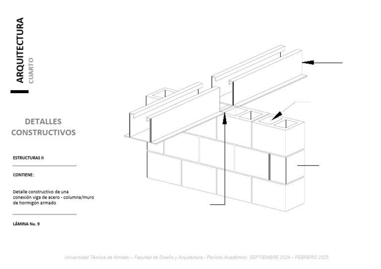 Detalles Constructivos: Detalle Constructivo de Una Conexión Viga de ...
