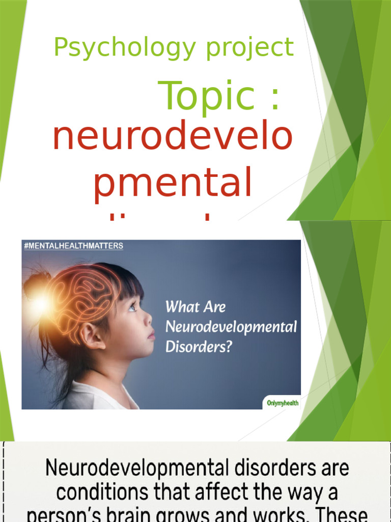 Neurodevelopmental Disorder 2 | PDF | Mental Disorder | Attention ...