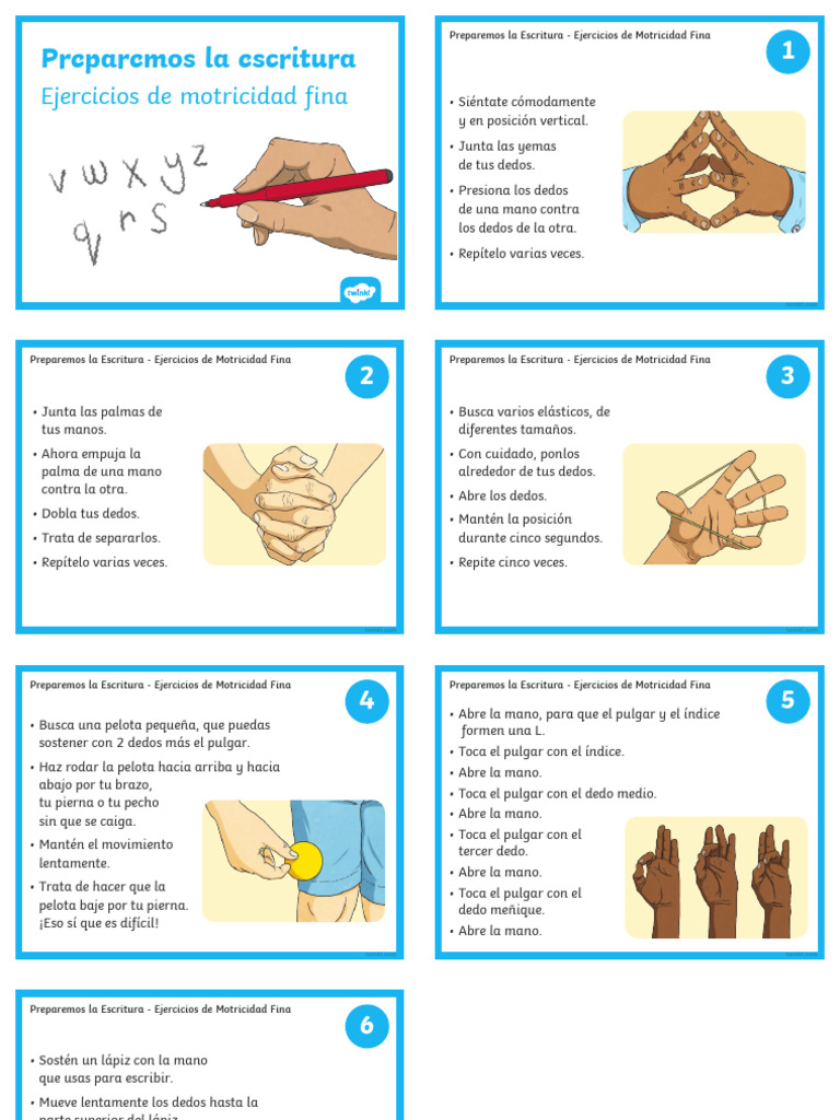 Cl l 1681443891 Tarjetas Preparemos La Escritura Ejercicios de ...