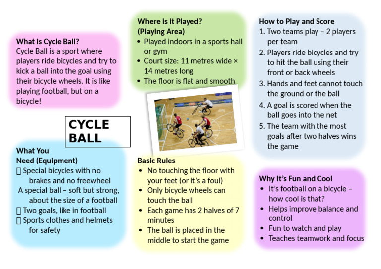 Introduction to Cycle Ball Rules | PDF