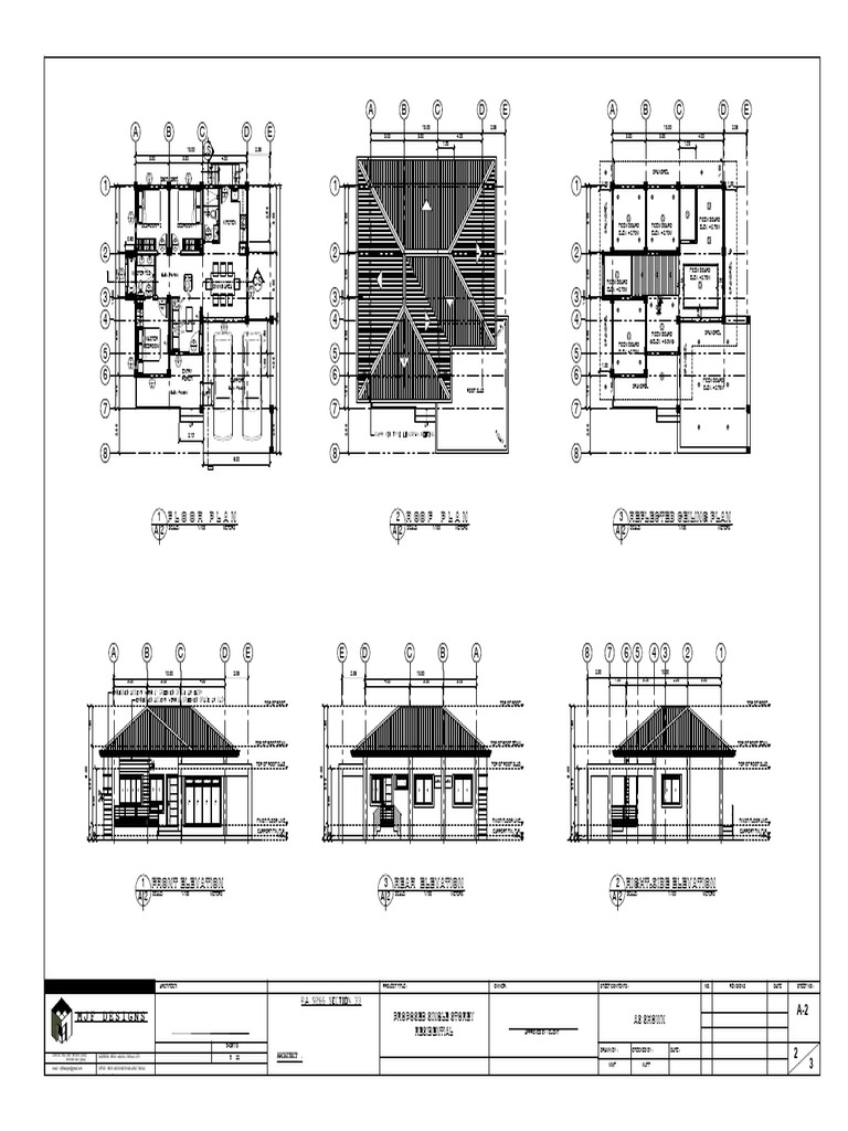 Bt4 Compiled Plans | PDF | Buildings And Structures