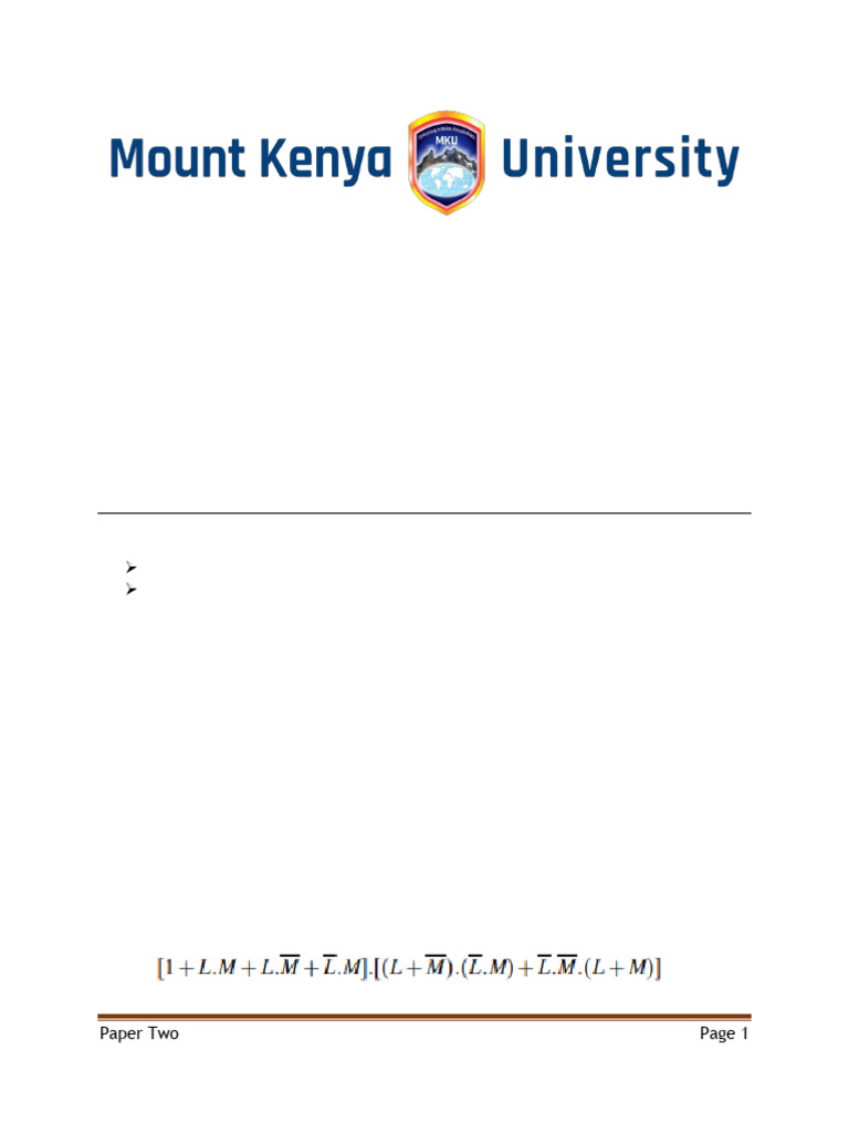 Digital Electronics Exam Paper 2024 | PDF | Logic Gate | Boolean Algebra