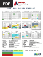 UAF Academic Calendar 2023-2026 | PDF | Educational Stages | Schools