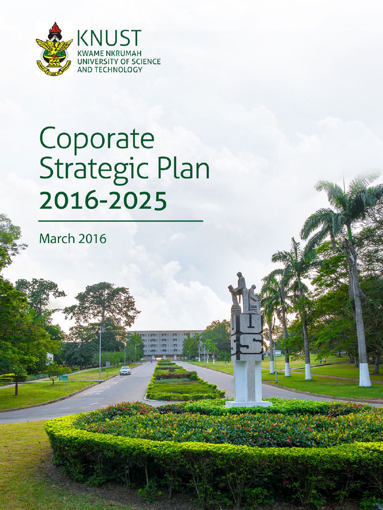 KNUST Strategic Plan 2016-2025 Overview | PDF