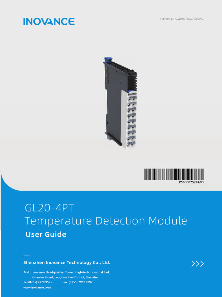 GL20 4PT | PDF | Power Supply | Fahrenheit