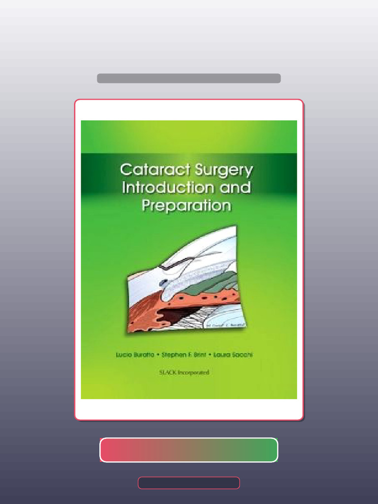 Cataract Surgery Introduction and Preparation PDF Testbank | PDF ...