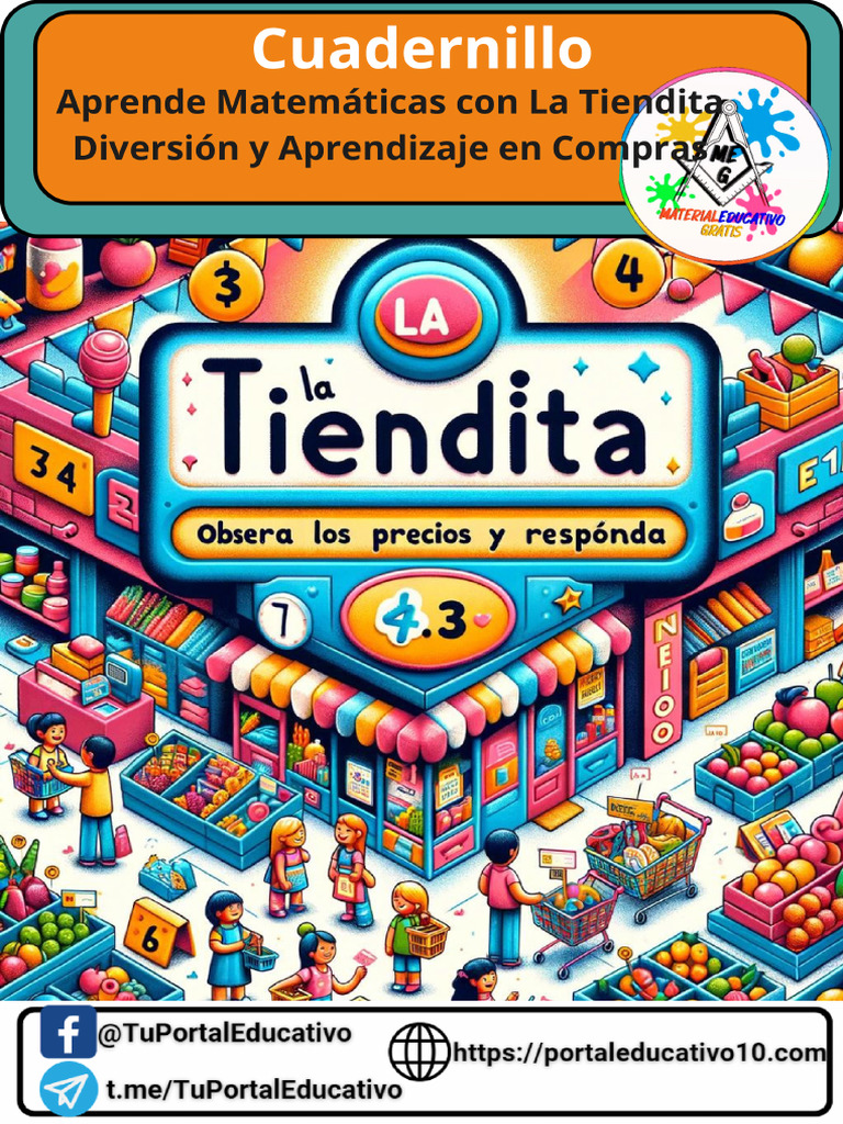 Aprende Matemáticas con La Tiendita Diversión y Aprendizaje en Compras portaleducativo10 | PDF
