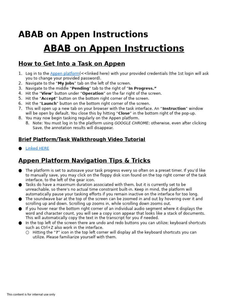 Appen Task Navigation Guide | PDF | Emotions | Accent (Sociolinguistics)