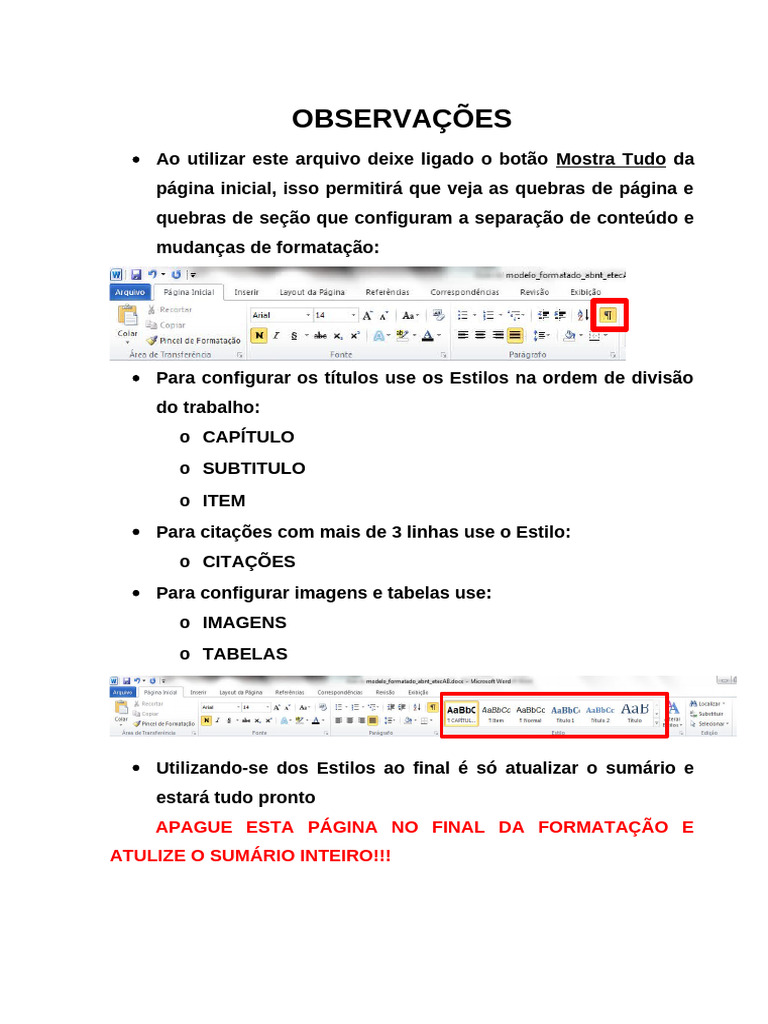 Anexo I Modelo Formatado TCC | PDF | Abstract (resumo)