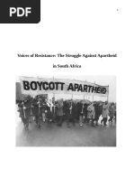 Civil Resistance in South Africa: 1970s-80s | PDF | Apartheid | African ...