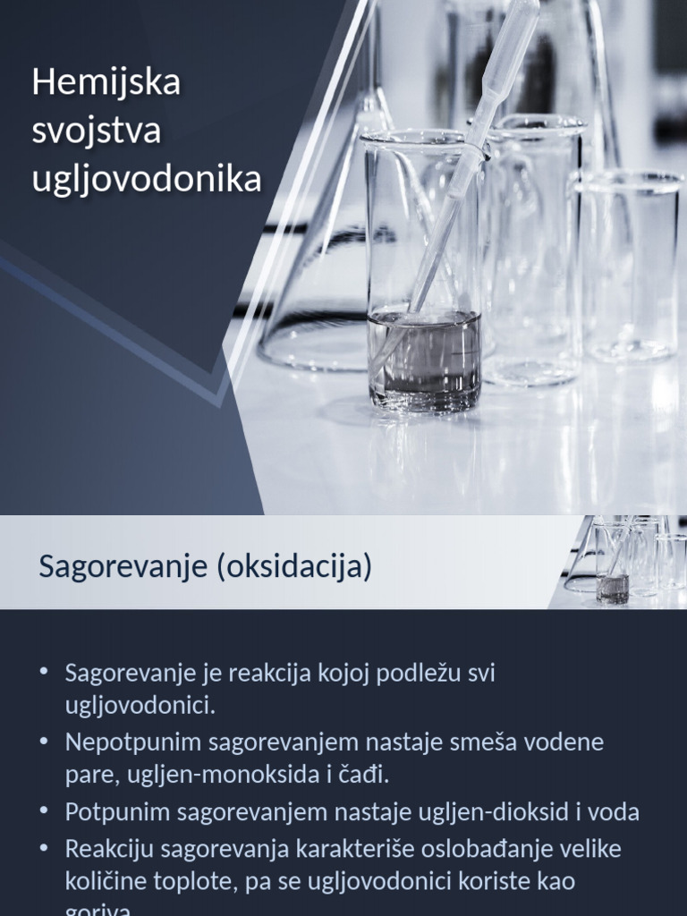 Hemijska Svojstva Ugljovodonika | PDF