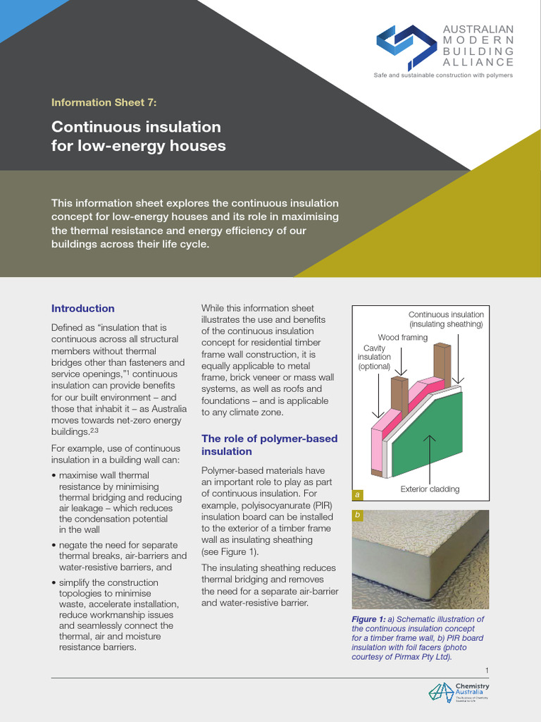 Continuous_insulation_for_low-energy_houses_Info-7 | PDF | Building Insulation | Wall