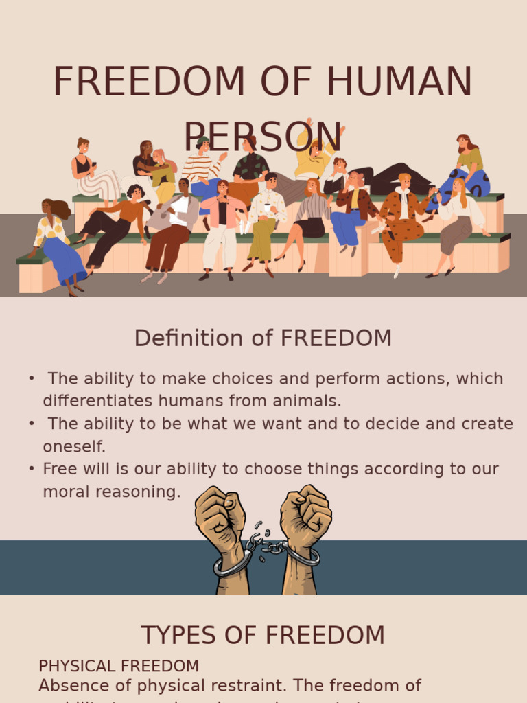 Understanding Human Freedom Concepts | PDF | Free Will | Prudence